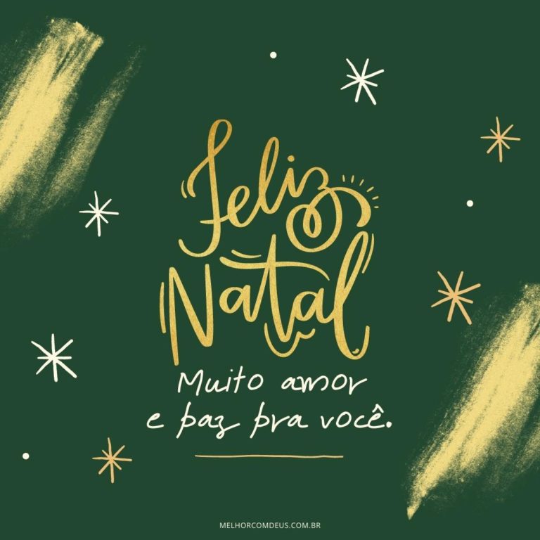 Natal de Paz, Amor e Esperança | Feliz Natal